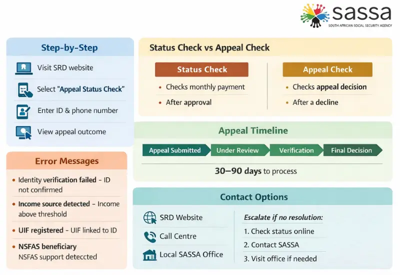 SASSA Status Check & SRD R370 April Payment Dates
