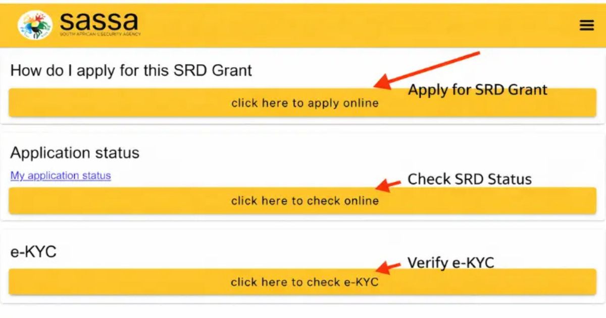 How to Apply for SASSA SRD Application 2026